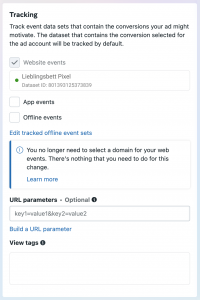 Dynamische UTM-Parameter für Meta, Google, TikTok, Pinterest